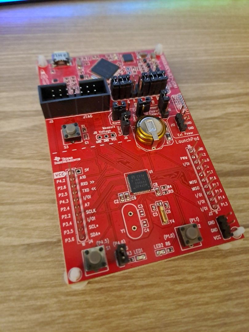 TI MSP430 FR5969 Microcontroller Evaluation Board, Computers & Tech, Parts & Accessories ...