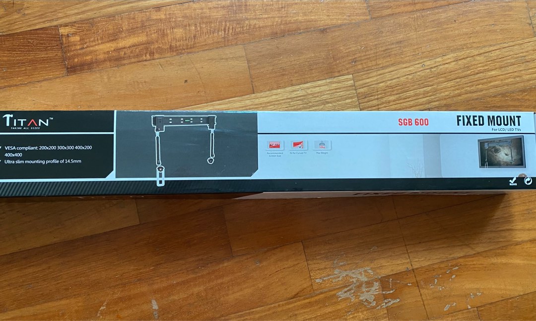 Titan fixed mount for LCD/LED tvs (SGB 600), TV & Home Appliances, TV ...