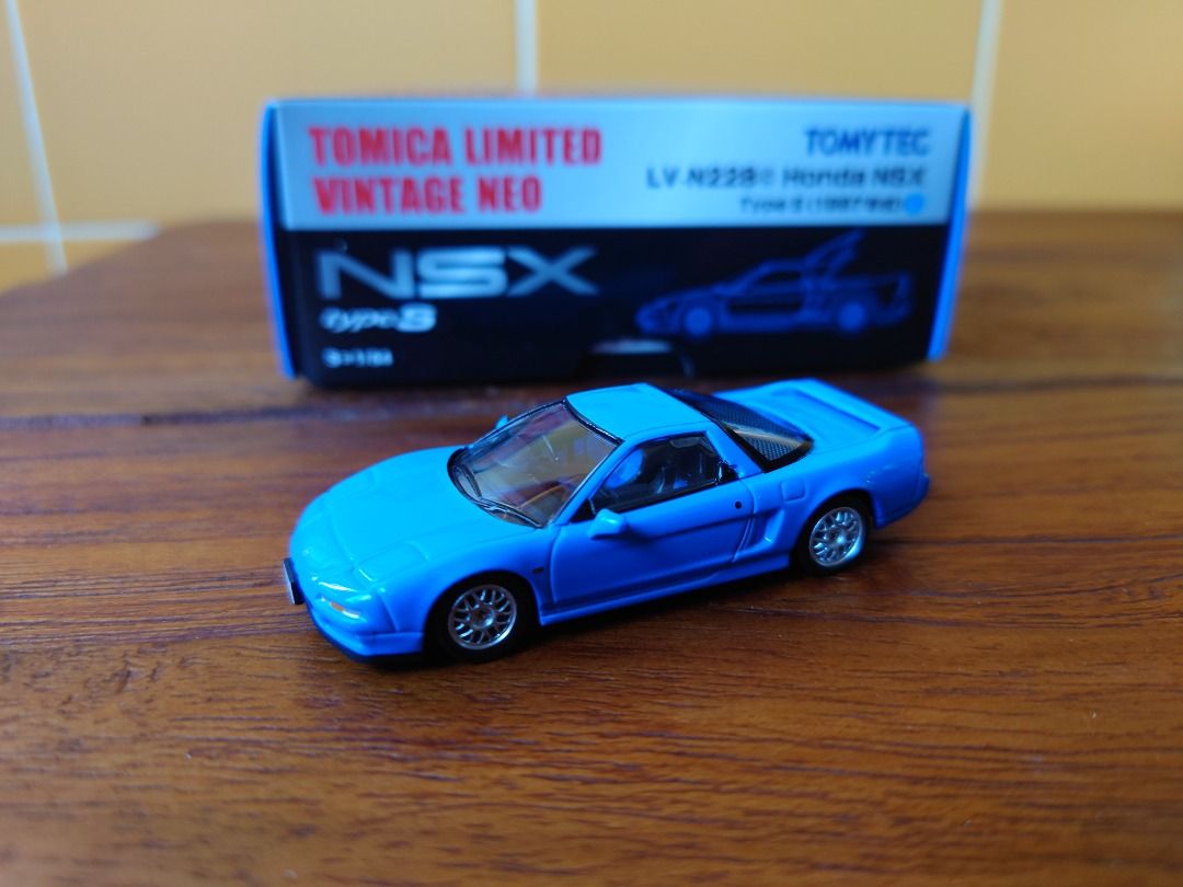 Tomica Limited Vintage Neo Honda NSX Type S blue LV-N228, Hobbies & Toys, Toys & Games on Carousell