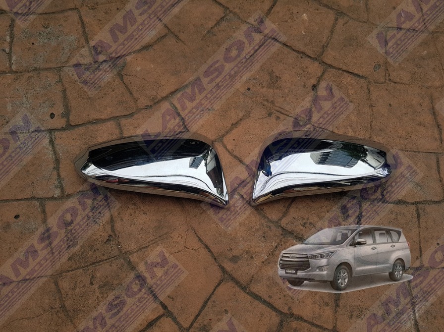 Toyota Innova 2nd Generation 2016 - 2022 Side Mirror Cover Chrome on ...