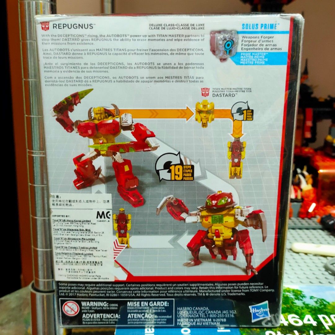 Transformers Prime Wars Repugnus NEW, Hobbies & Toys, Toys & Games on ...
