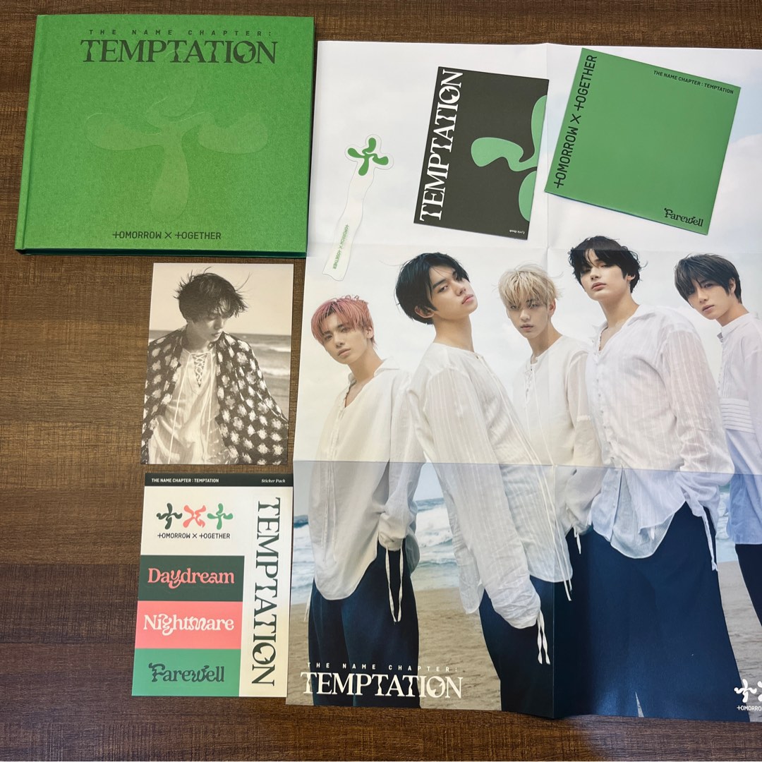 TXT Temptation (Farewell version) Album, Hobbies & Toys, Collectibles ...