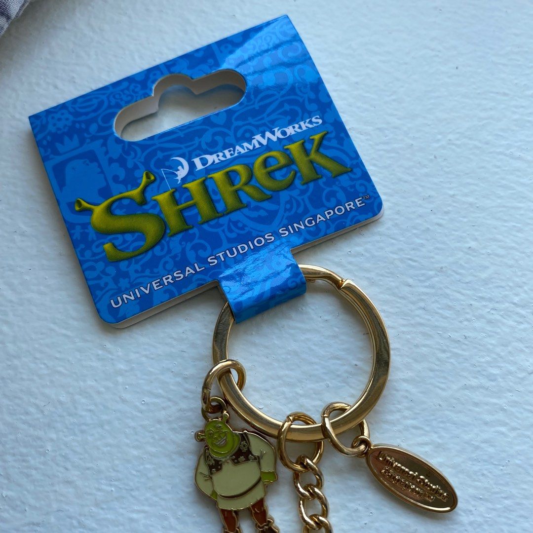Universal studios Shrek Keychain, Hobbies & Toys, Toys & Games on Carousell