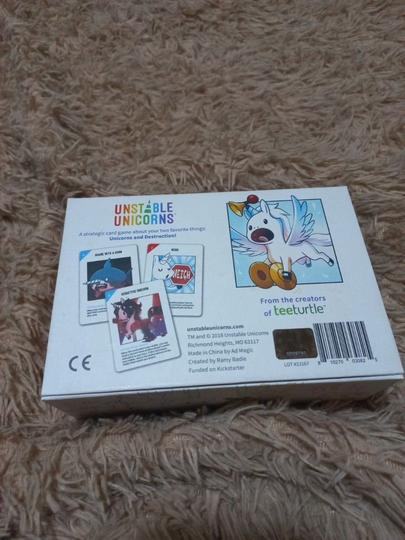 Unstable Unicorns (Card Game) on Carousell