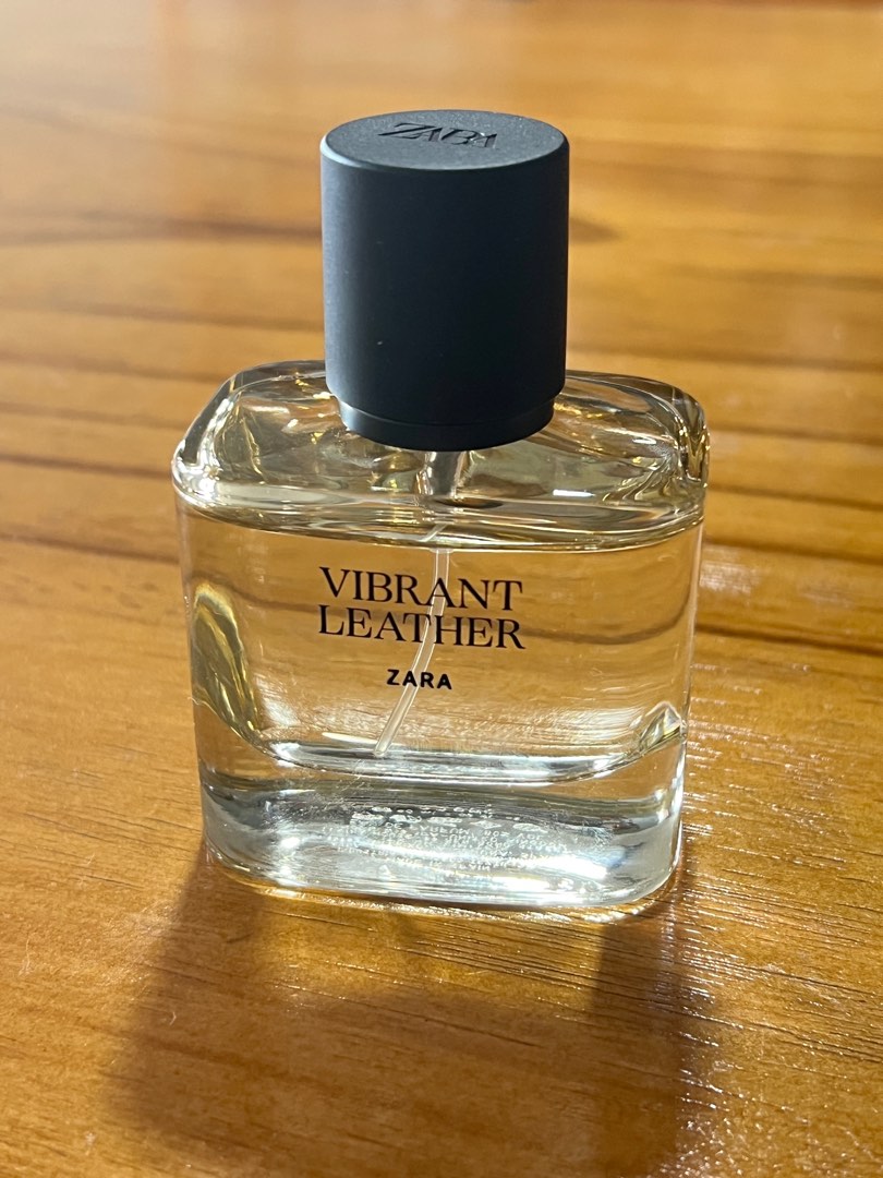 (U.P.$38) Zara Vibrant Leather perfume EDP 60 ml, Beauty & Personal Care, Fragrance & Deodorants ...