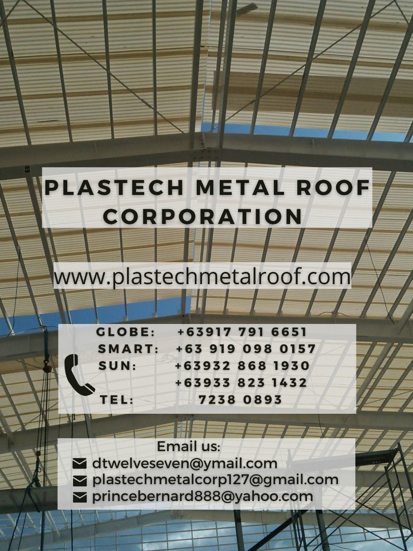 UPVC NON-BRITTLE ROOF, Commercial & Industrial, Construction & Building ...