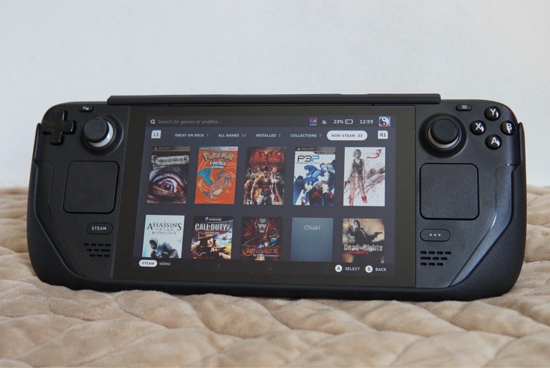 Valve Steam Deck 256GB + 512 A2 MMC, Video Gaming, Video Game Consoles ...