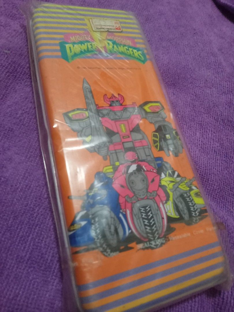 Vintage power rangers pencil case, Hobbies & Toys, Collectibles ...