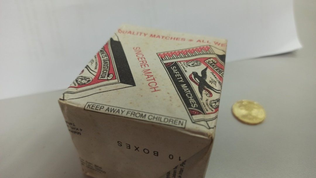 Vintage SAKERHETS TANDSTICKOR Collectible Matches Mancis in paper ...
