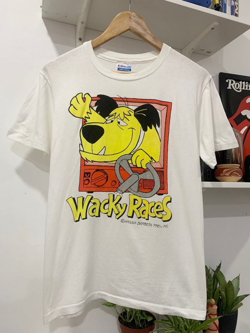 Vintage Wacky Races Tshirt, Men's Fashion, Tops & Sets, Tshirts & Polo ...