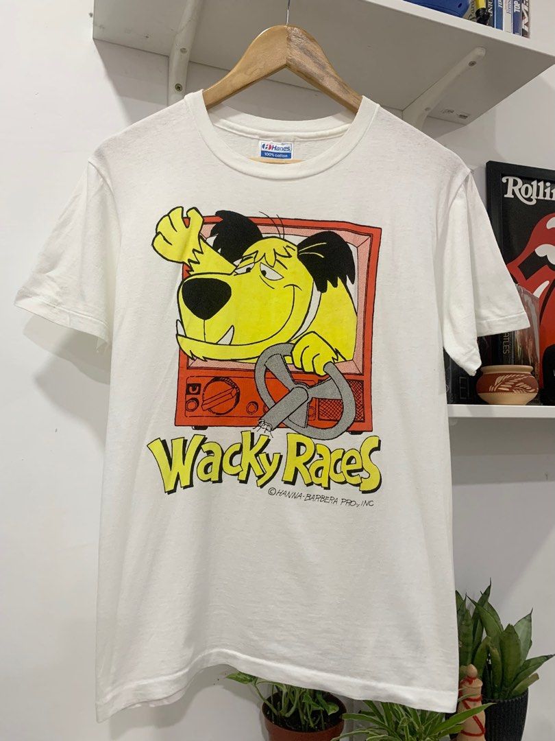 Vintage Wacky Races Tshirt, Men's Fashion, Tops & Sets, Tshirts & Polo ...