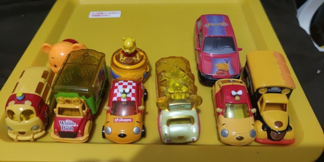 Winnie the Pooh cars set on Carousell