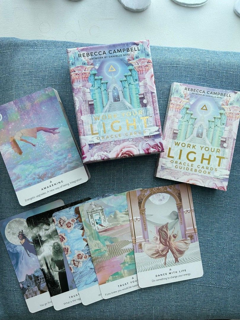 Work your light oracle card, Hobbies & Toys, Toys & Games on Carousell