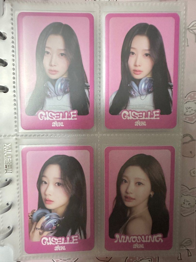 WTS aespa giselle ningning Photocards, Hobbies & Toys, Memorabilia & Collectibles, K-Wave on ...