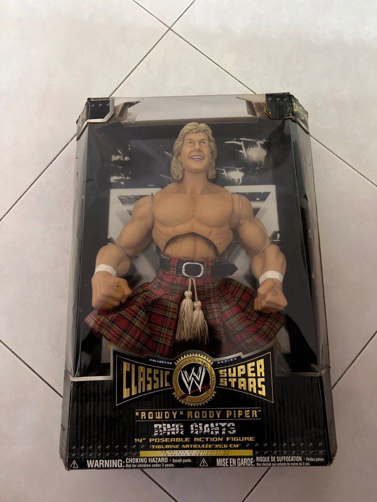 WWE Rowdy Roddy Piper Classic Superstar, Hobbies & Toys, Toys & Games on Carousell