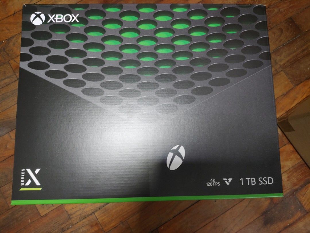 xbox series x 1TB with all components in box, Video Gaming, Video Game ...