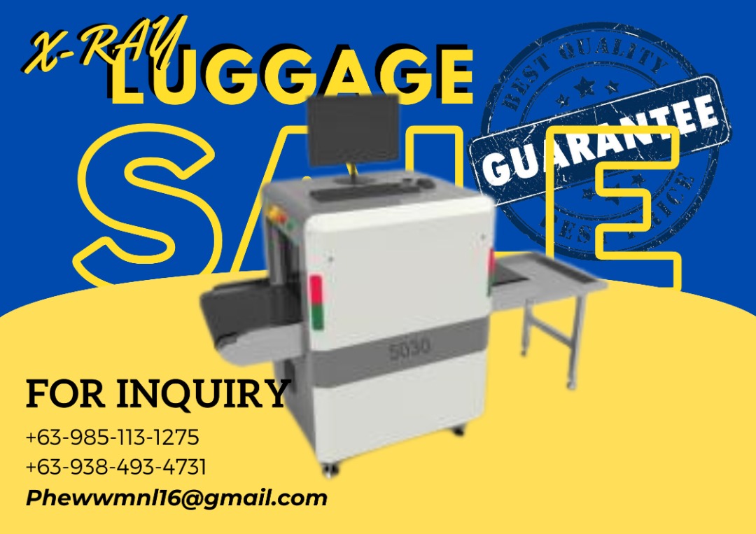 X-RAY LUGGAGE MACHINE, Commercial & Industrial, Industrial Equipment on ...