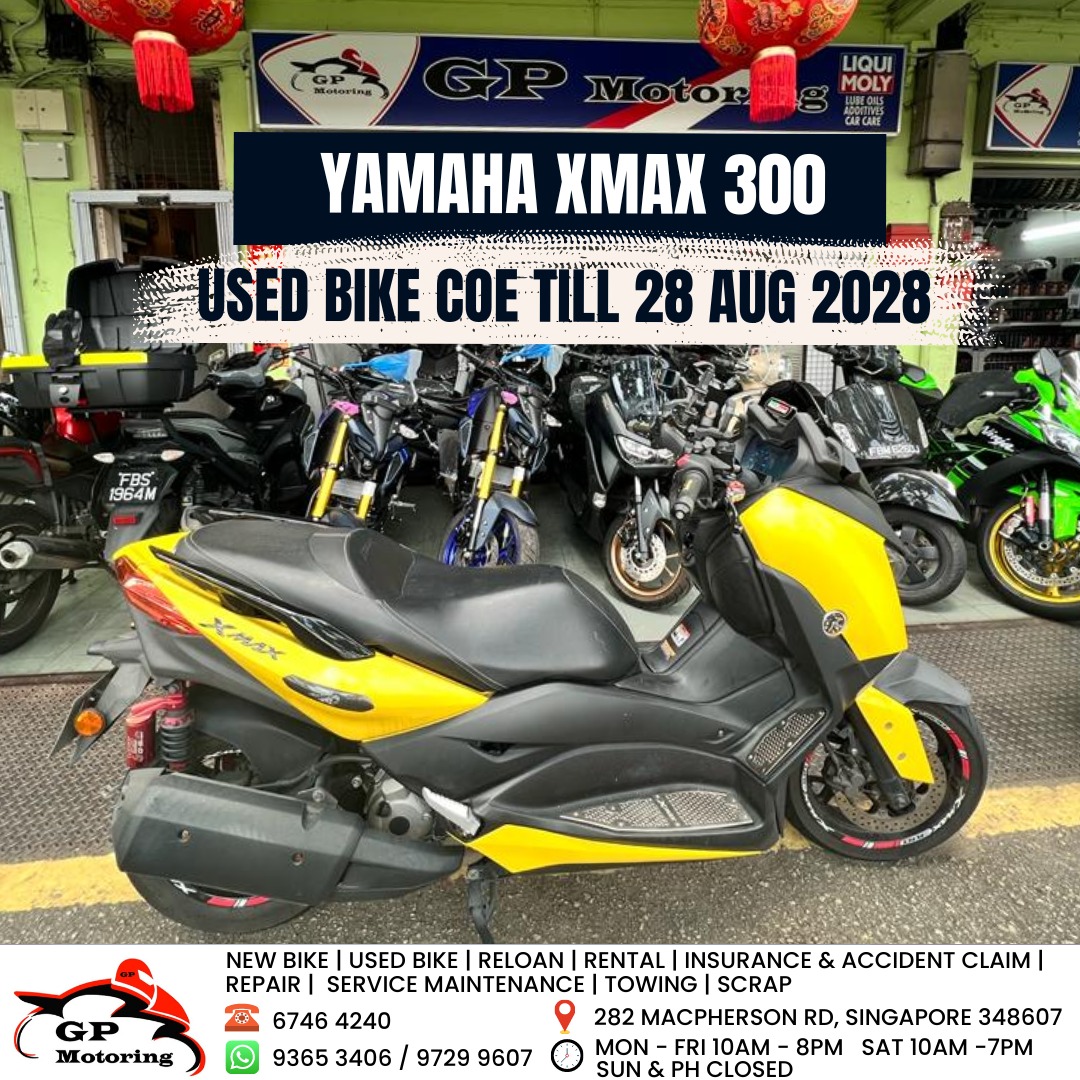YAMAHA XMAX 300 | USED BIKE | MODEL 2018 | GP Motoring |, Motorcycles ...