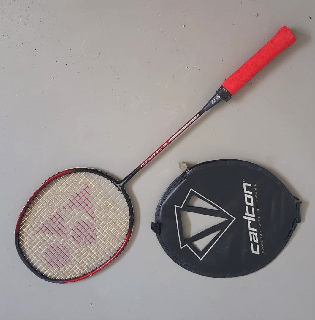 Yonex Badminton Racket, JAPAN, Yonex Isometric 23, Full Carbon Graphite ...