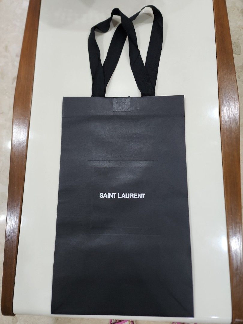 Yves Saint Laurent Paper Bag, Luxury, Accessories on Carousell