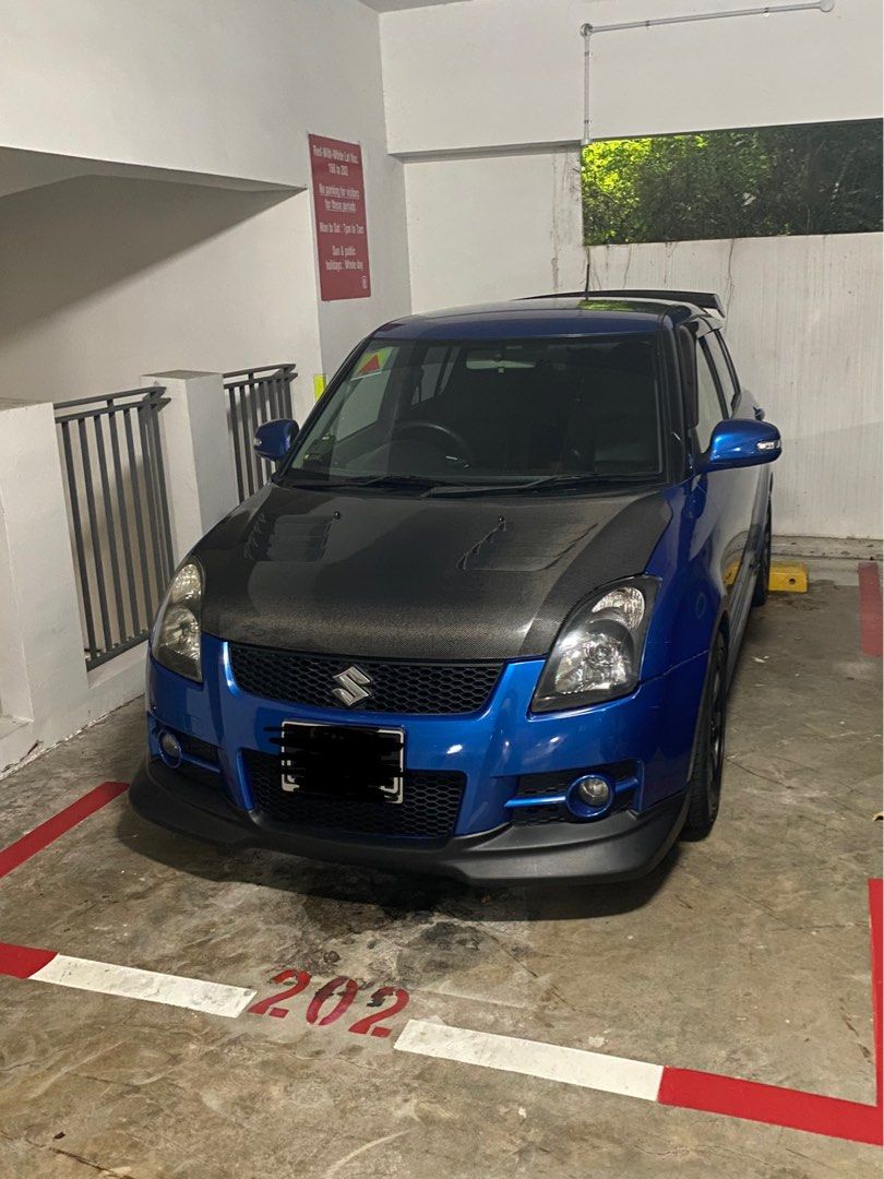 ZC31S Greddy lip, carbon spoiler, Car Accessories, Accessories on Carousell