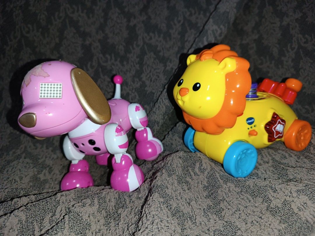 ZOOMER ZUPPIES / VTECH LION, Hobbies & Toys, Toys & Games on Carousell