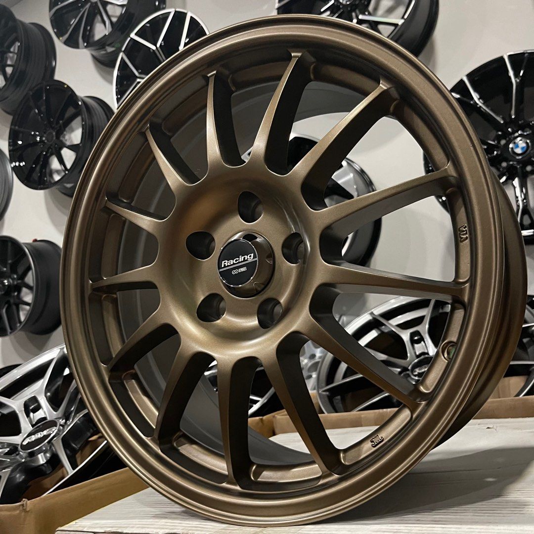 17” Enkei Sport RC-T5 Design Sport Rim, Car Accessories, Tyres & Rims on Carousell