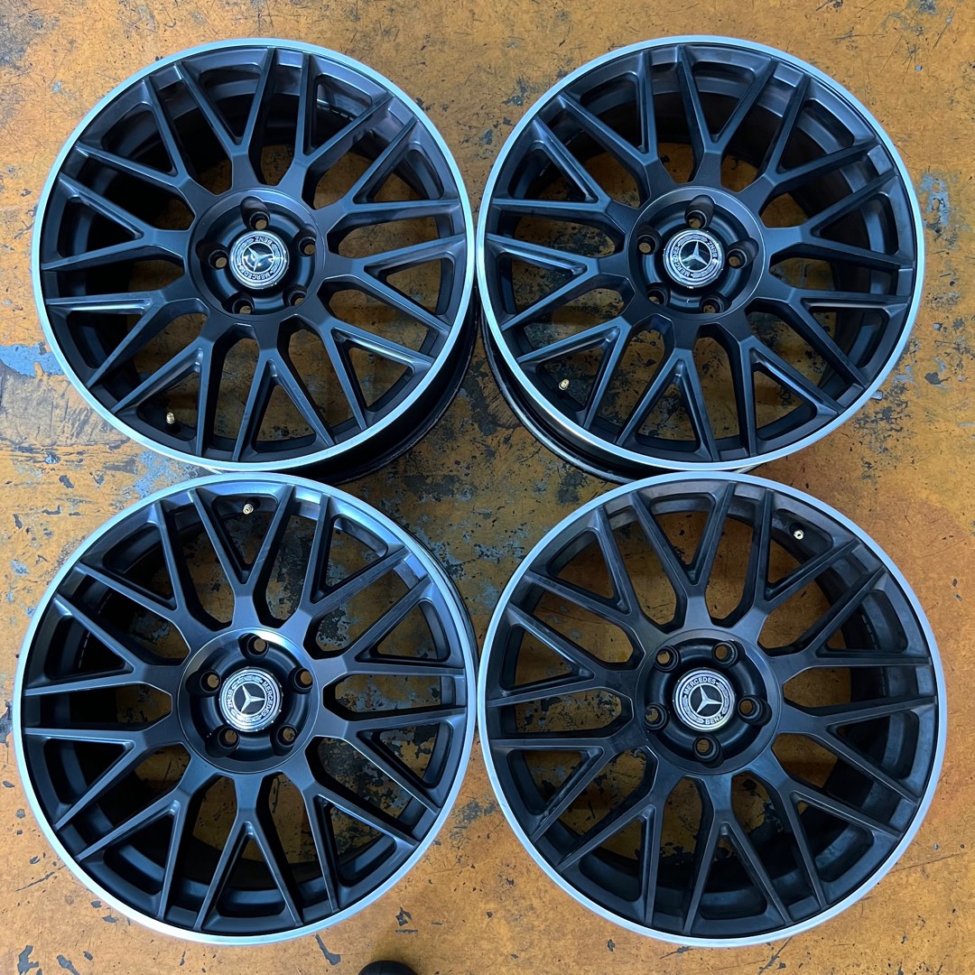 18” Mercedes Design Sport Rim, Car Accessories, Tyres & Rims on Carousell