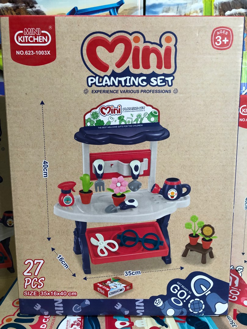 27 pcs Mini Planting Set, Hobbies & Toys, Toys & Games on Carousell