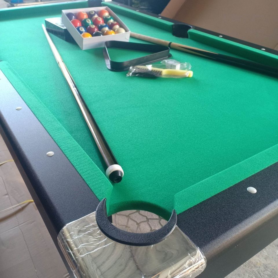 3x6ft. foldable metal feet billiard table, Sports Equipment, Sports ...