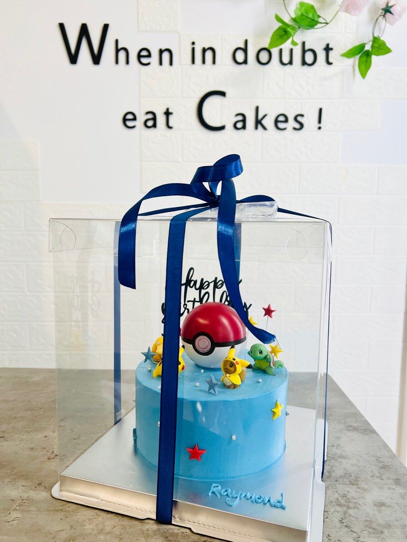 6 inch pokemon pikachu birthday cake, Food & Drinks, Homemade Bakes on ...