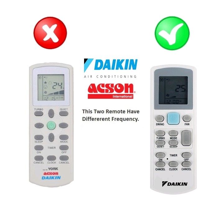 ( 10-474-15 ) NEW DAIKIN ACSON Aircon Air Conditioner Remote Control ...