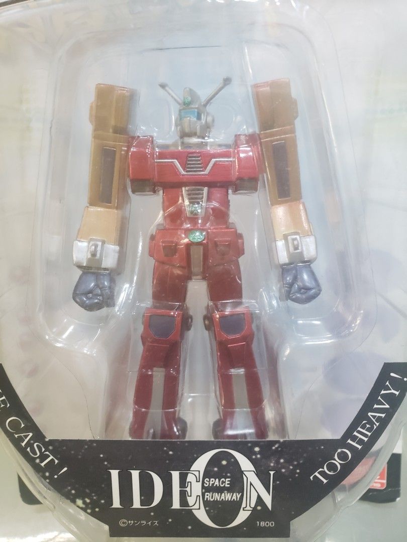 11cm Marmit 小合金 Mini Metal 傳說巨神 伊迪安 Ideon Chogokin Die-cast Figure 金屬色 ...