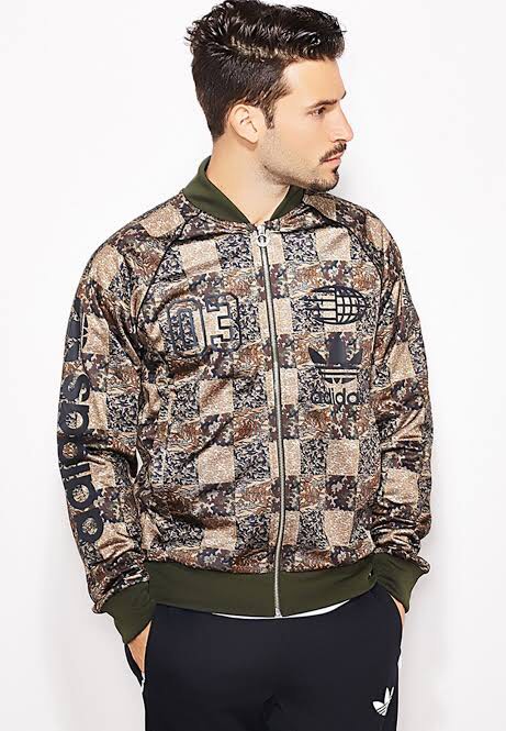 Adidas Originals Trefoil Checker Jacket on Carousell