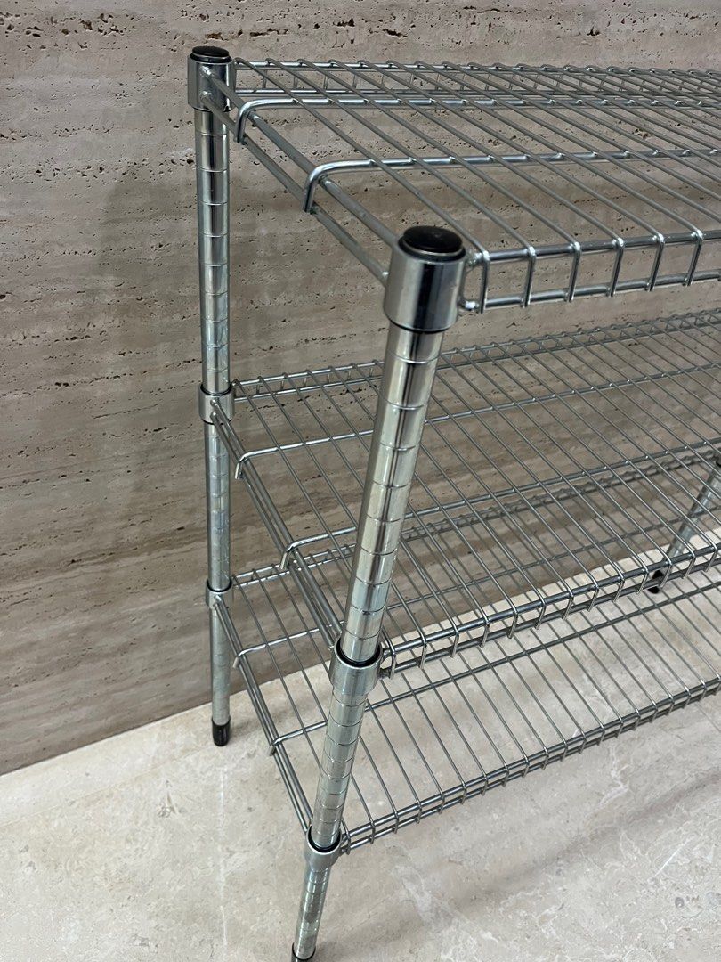 Adjustable metal shelf from Ikea, Furniture & Home Living, Furniture ...