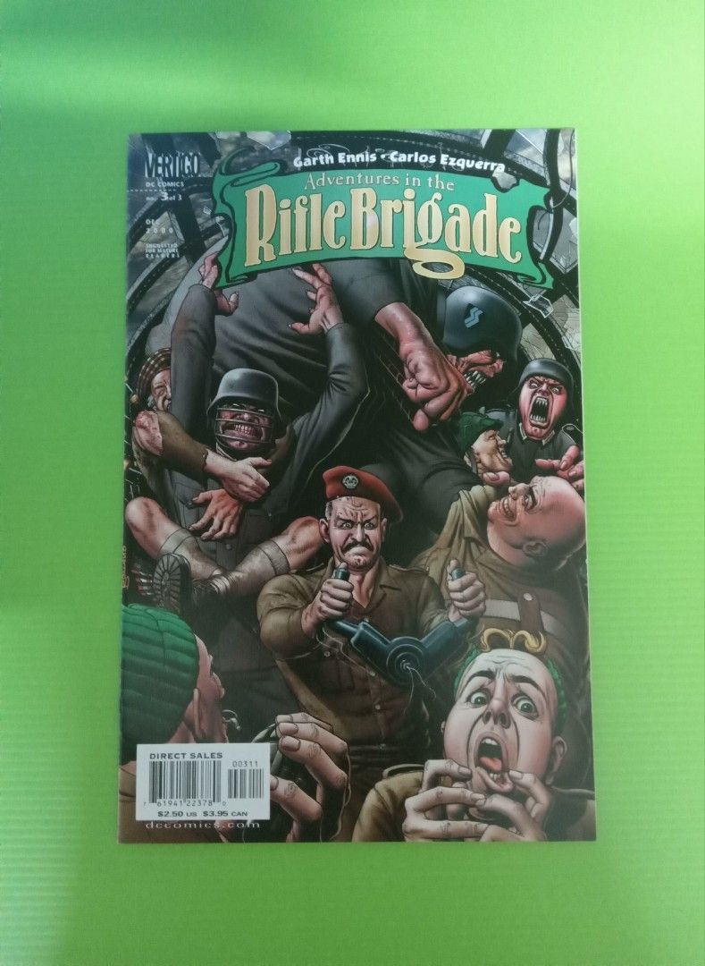 Adventures In The Rifle Brigade #3 ( Brian Bolland - Cover Art ) DC ...