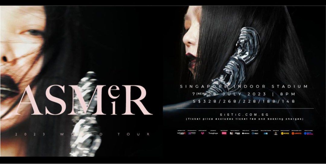 ah mei ASMeiR 2023 world tour- singapore, Tickets & Vouchers, Event ...