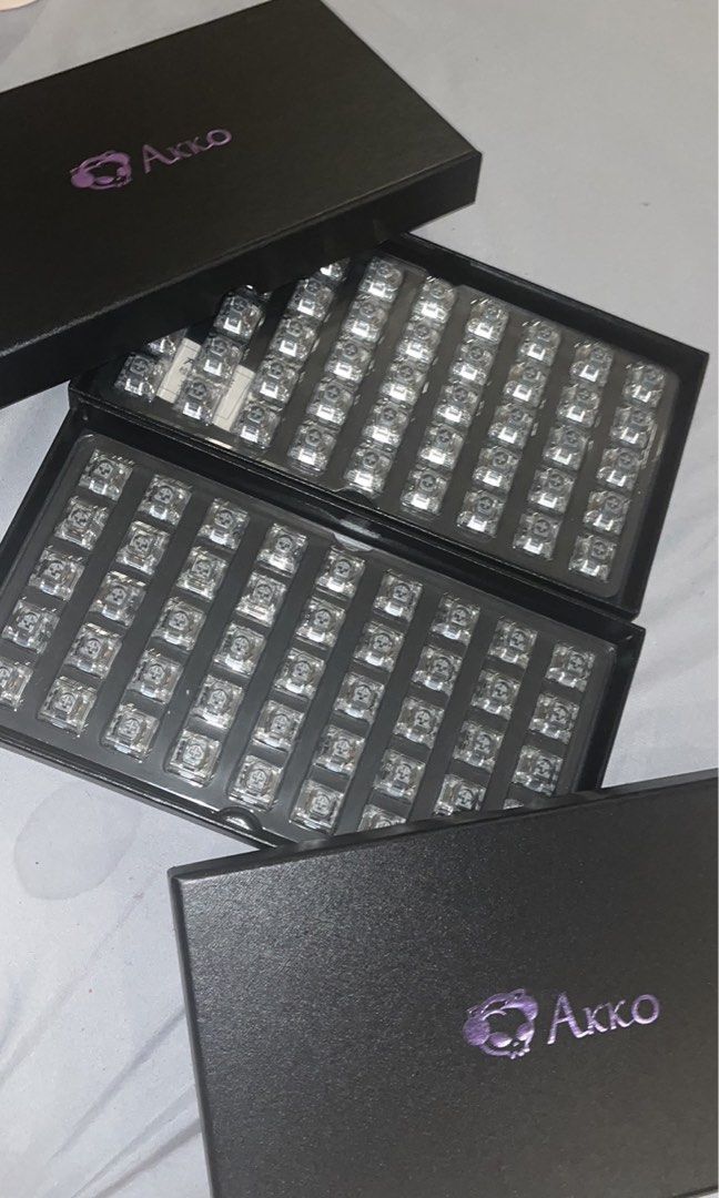 Akko Silver Switches, Computers & Tech, Parts & Accessories, Computer ...