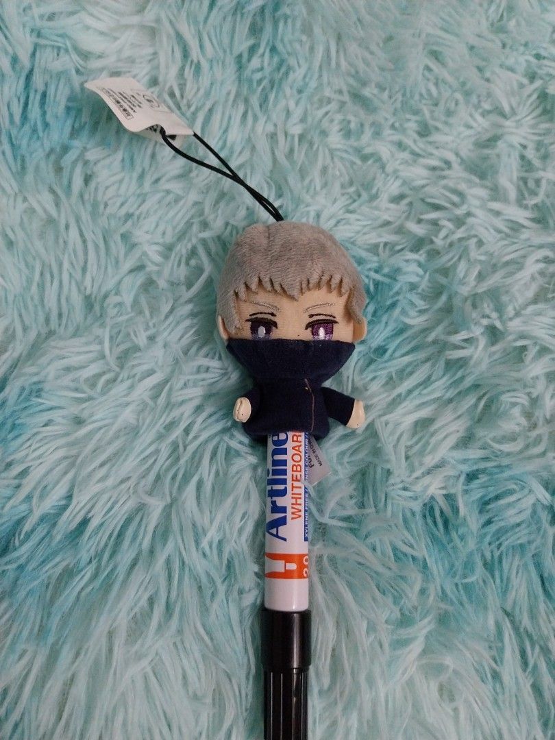 Anime jujutsu kaisen jjk inumaki toge finger puppet keychain, Hobbies ...