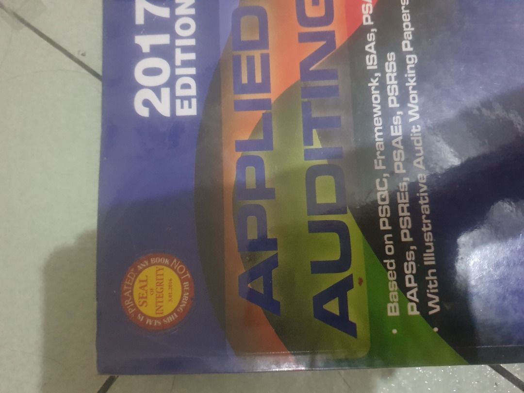 Applied Auditing By Ma. Elenita Cabrera Original on Carousell