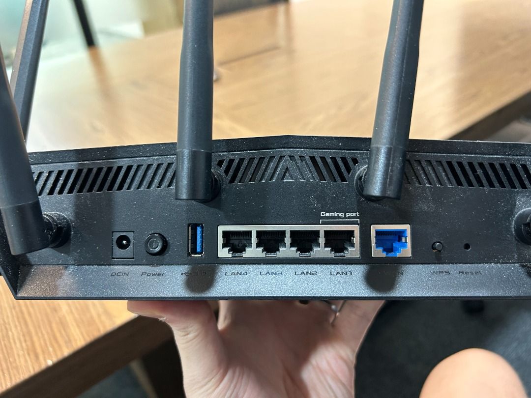 ASUS AX5400 Dual Band WiFi 6 Gaming Router (TUF-AX5400), 電腦＆科技, 電腦周邊及配件 ...