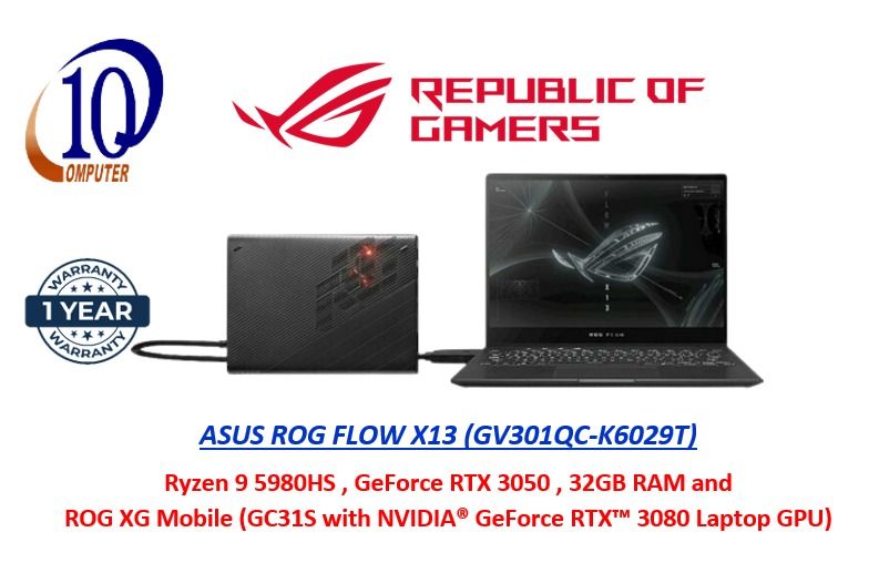 Asus Rog Flow X13 Gv301q Brand New Open Box The Ultimate Machine