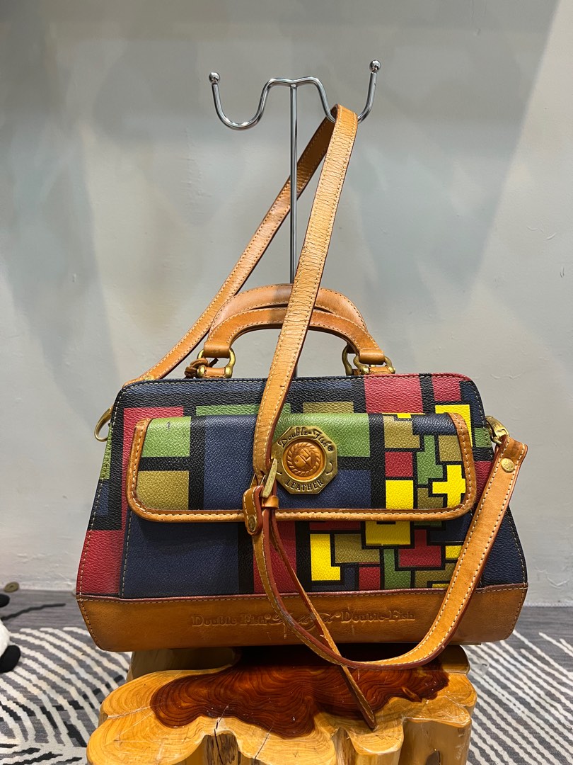 AUTH DOUBLE FISH TWO WAY SATCHEL on Carousell