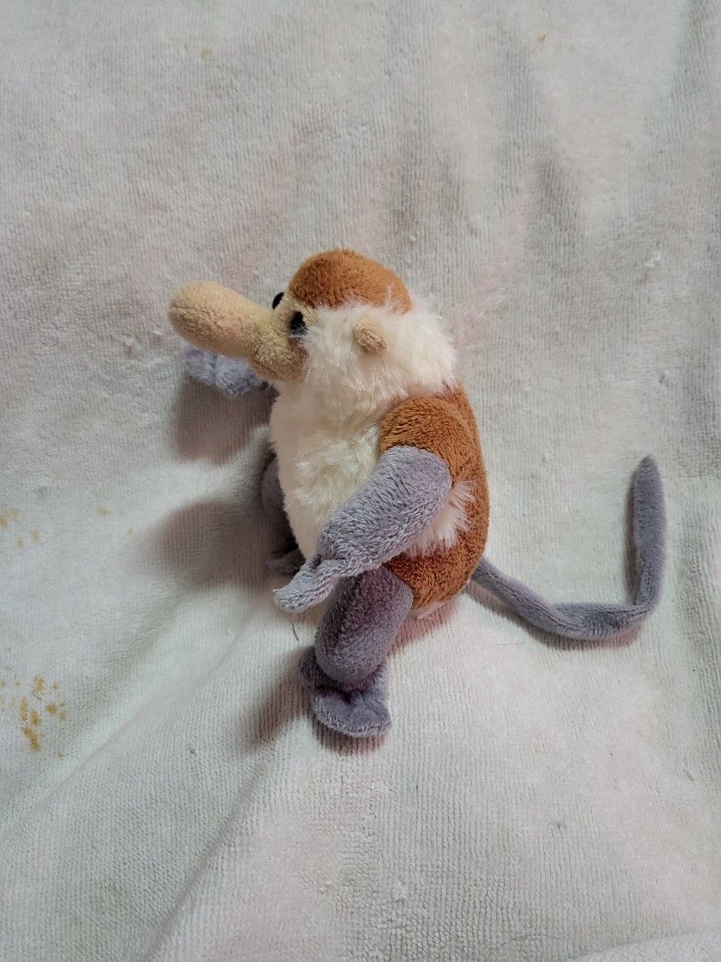 Authentic Borneo Proboscis Monkey Plush Soft Toy, Hobbies & Toys, Toys & Games on Carousell