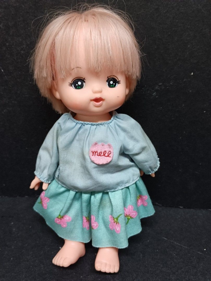 Authentic Mell Chan Original Japan Collectible Toy 10" Doll *PREOWNED ...