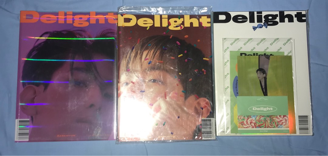 Baekhyun Delight Albums, Hobbies & Toys, Memorabilia & Collectibles, K ...