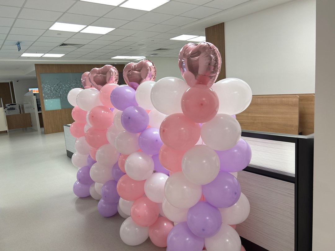 Balloon pillars for sale /Party setup service/Party ideas/Anniversary ...