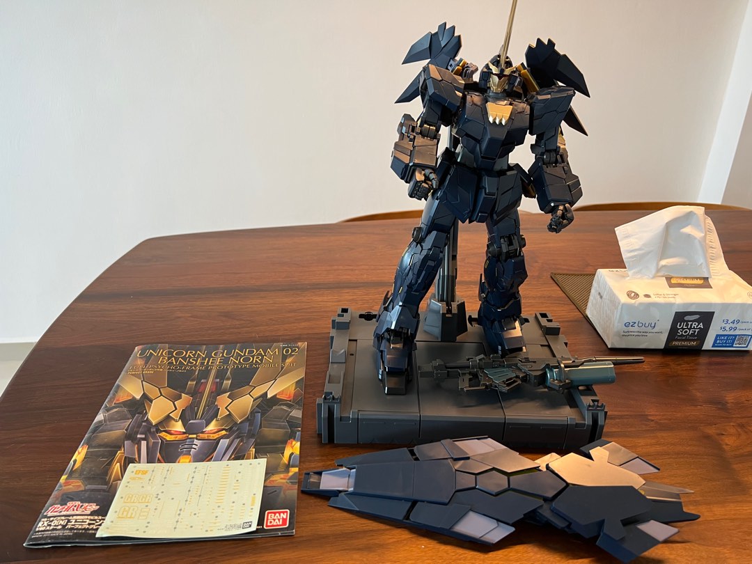 Bandai PG banshee norm, Hobbies & Toys, Toys & Games on Carousell