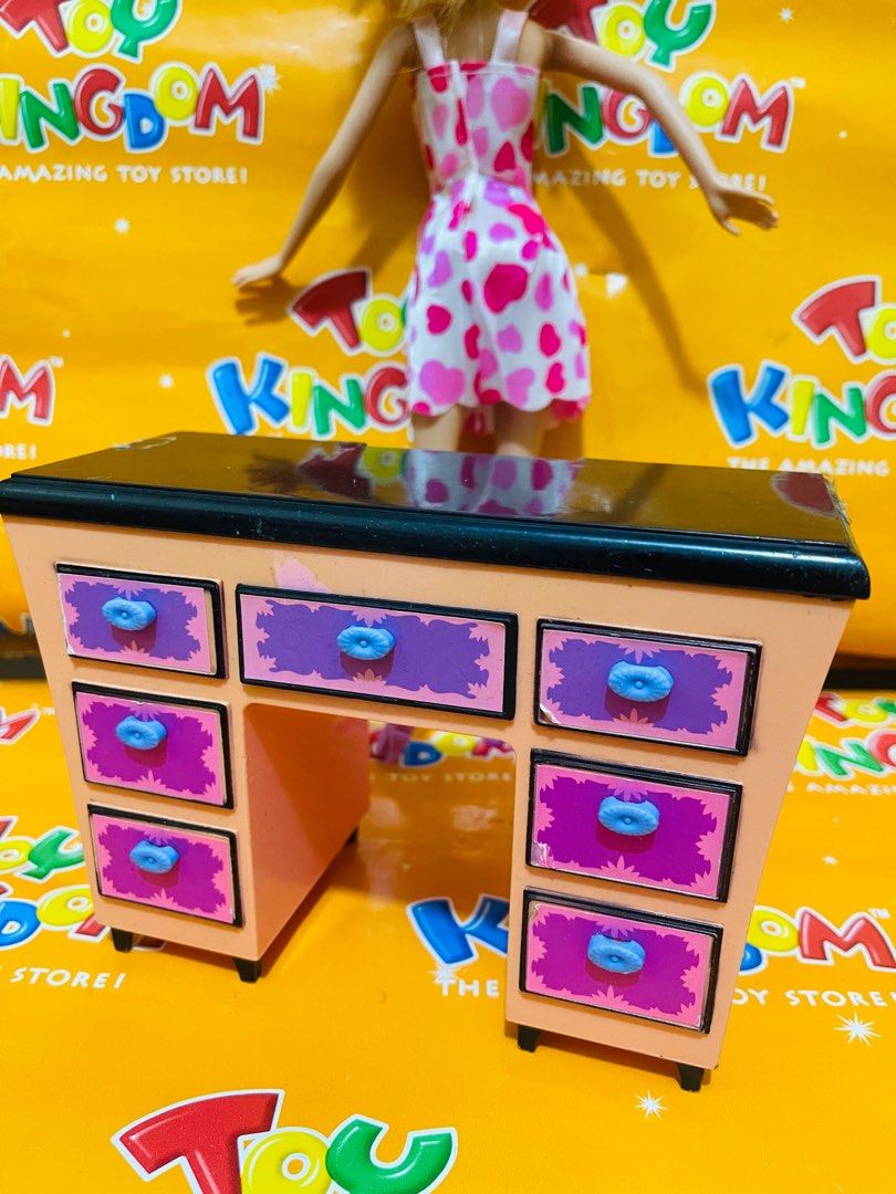Barbie Mattel Vintage table Cabinet yr2000, Hobbies & Toys, Toys ...