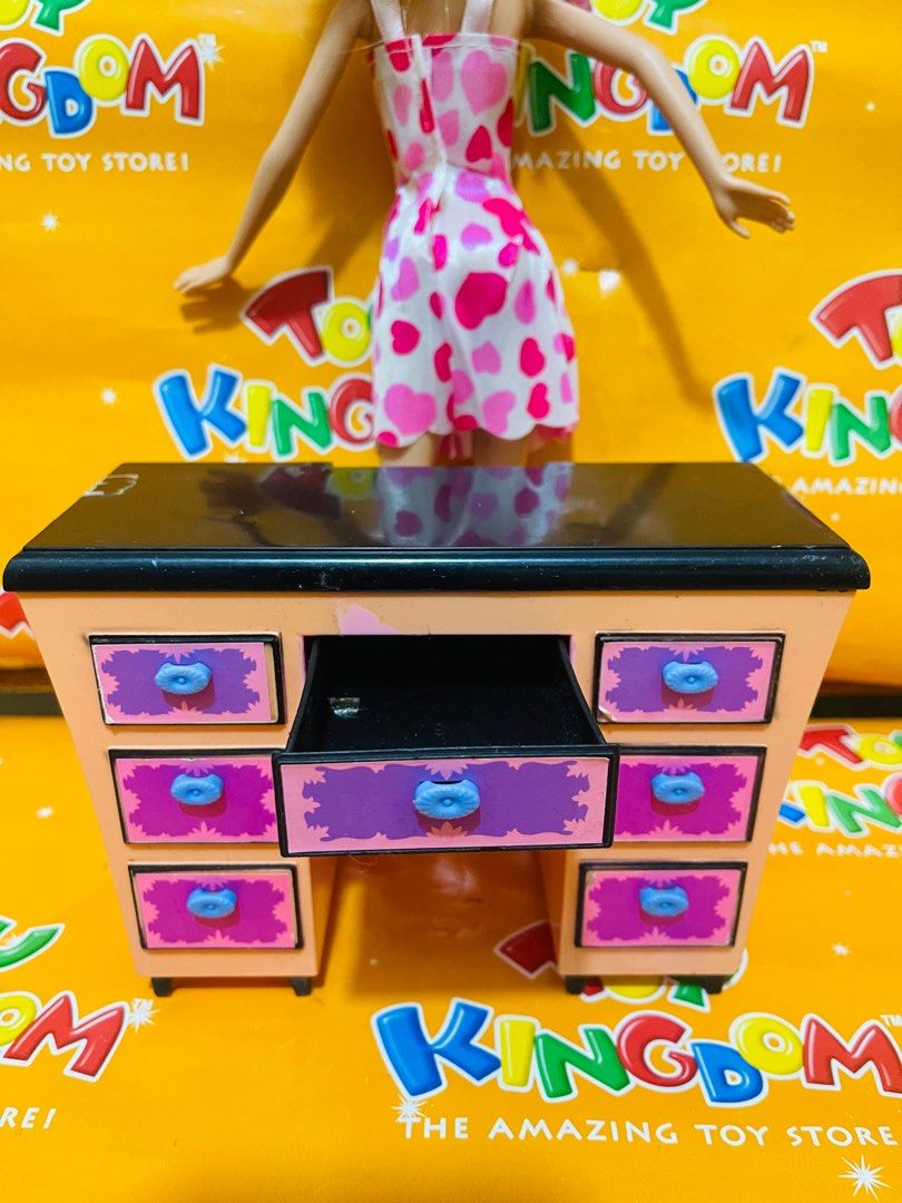 Barbie Mattel Vintage table Cabinet yr2000, Hobbies & Toys, Toys ...